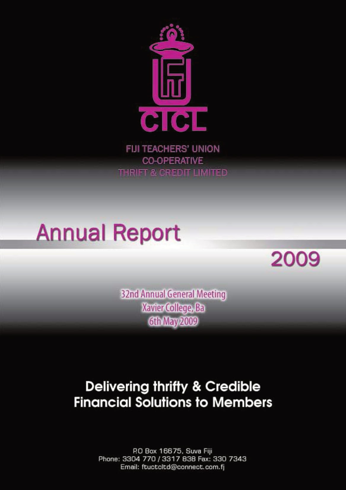 Annual Report 2009 – FTU-CTCL